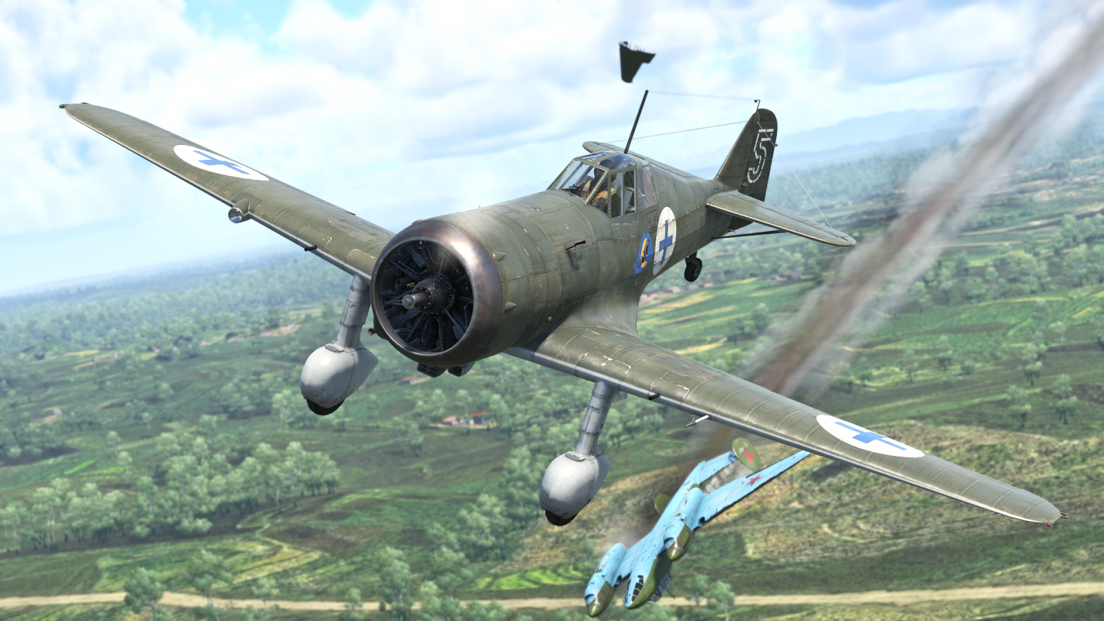 Fokker D.XXI-3 (Sweden) - War Thunder Wiki