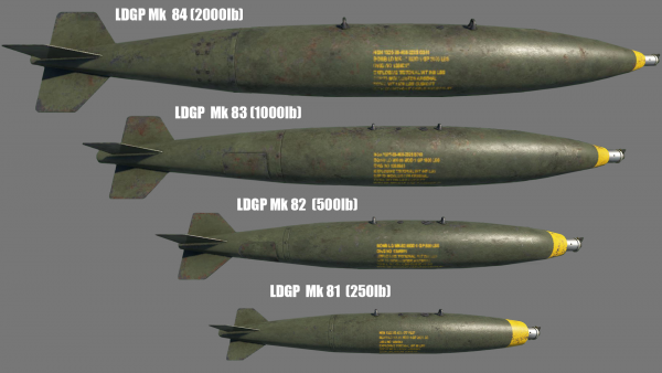 2,000 lb LDGP Mk 84 bomb - War Thunder Wiki