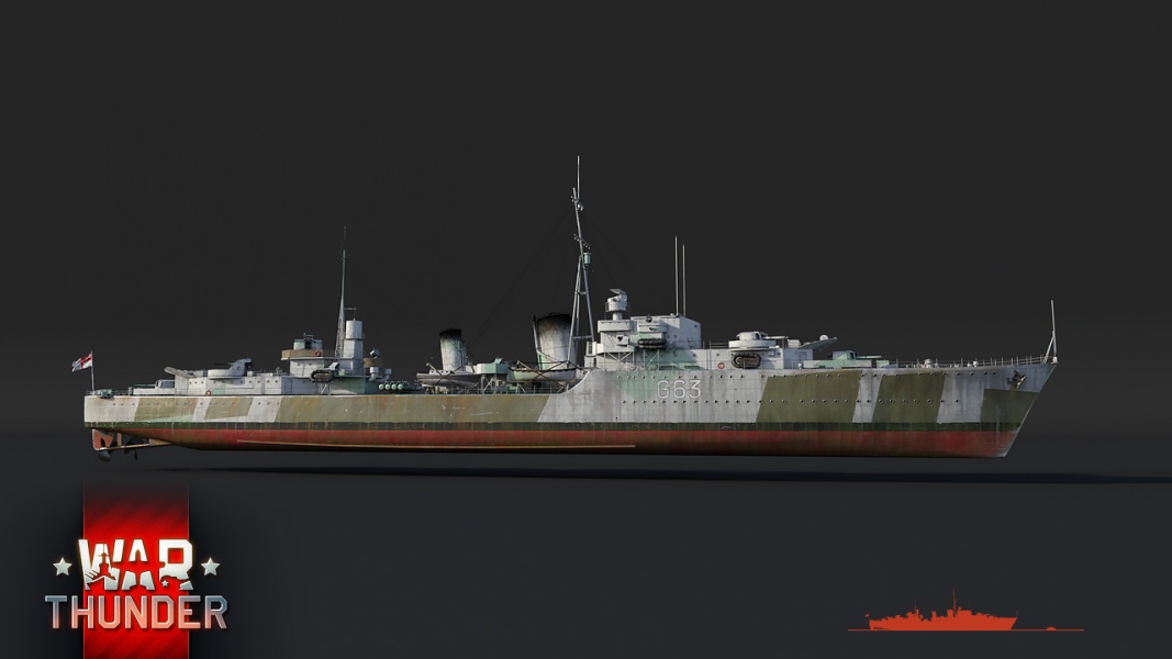HMCS Haida - War Thunder Wiki