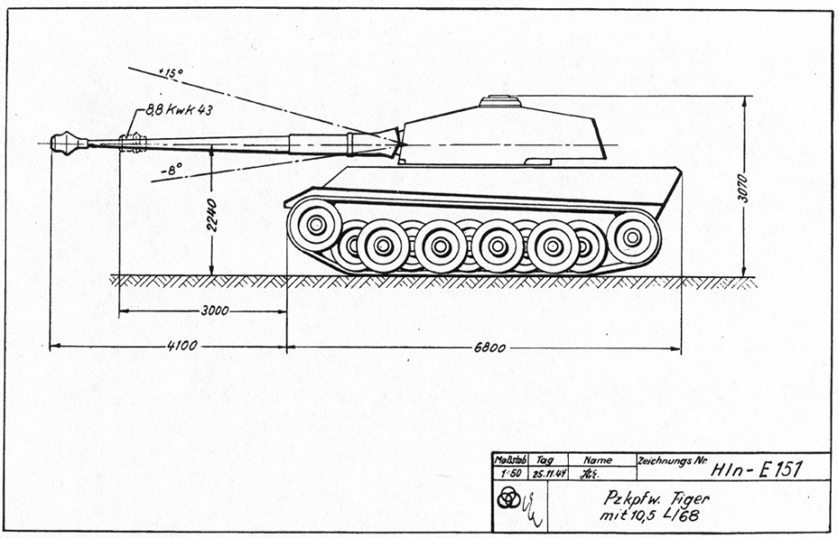 Tiger II (10.5 cm Kw.K) - War Thunder Wiki