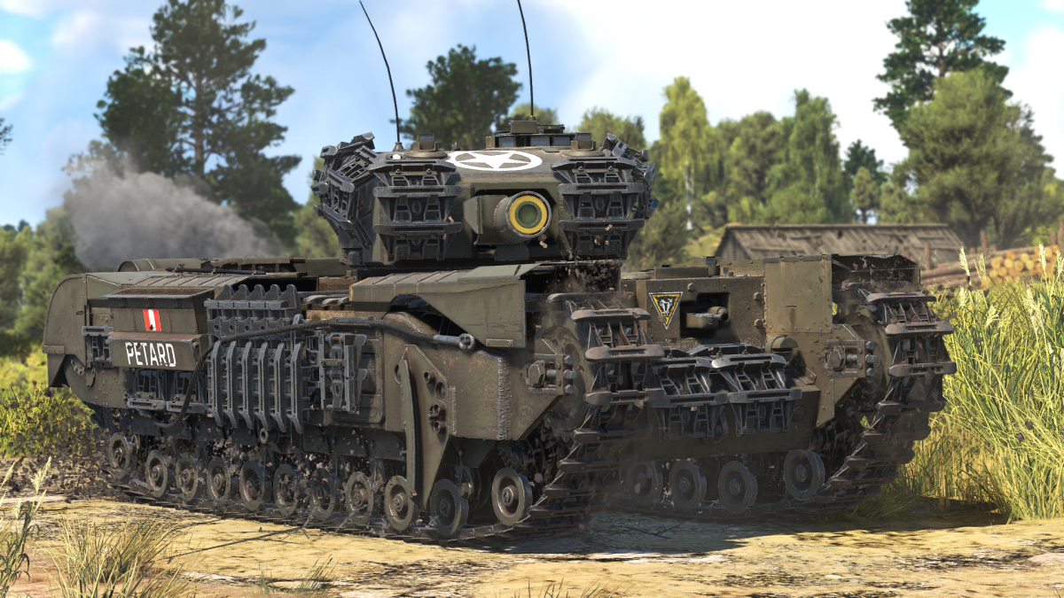 Churchill AVRE Petard - War Thunder Wiki