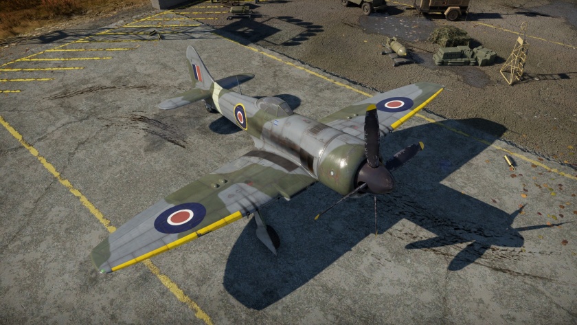 Difference between revisions of "Tempest Mk II" - War Thunder Wiki