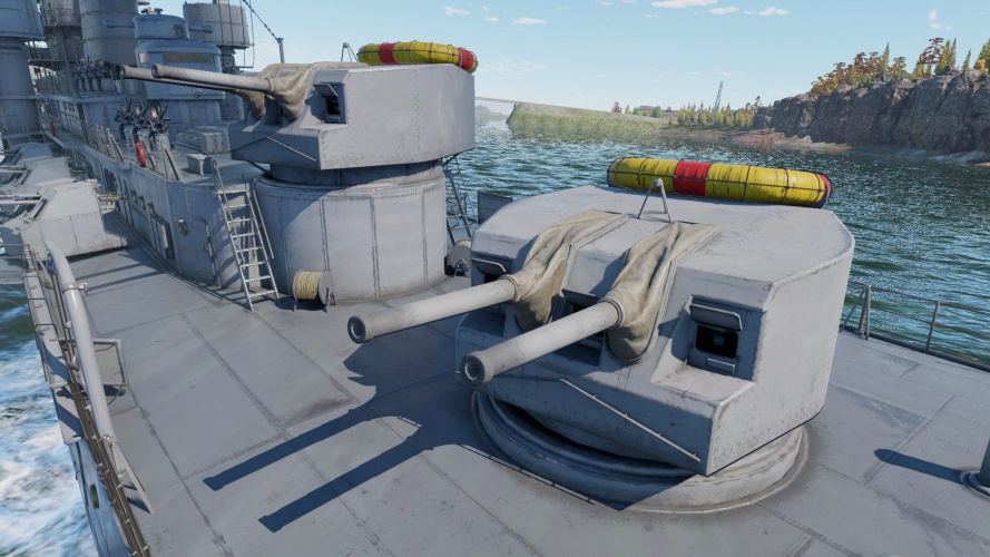 135 mm/45 O.T.O. Mod. 1937 (135 mm) - War Thunder Wiki