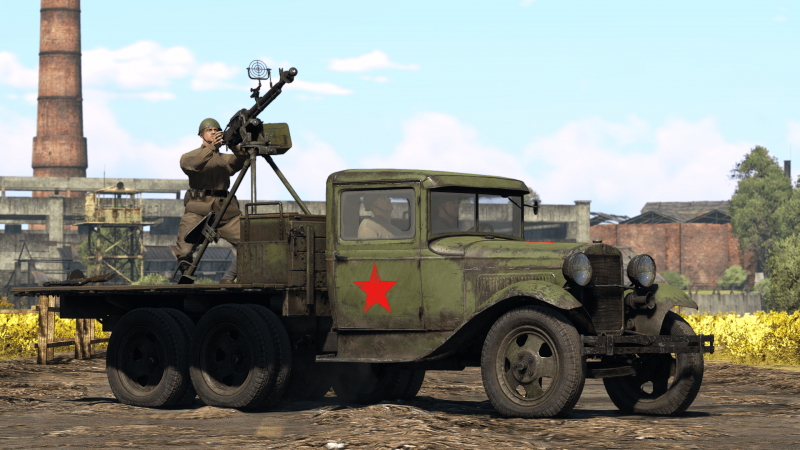 GAZ-AAA (DShK) - War Thunder Wiki